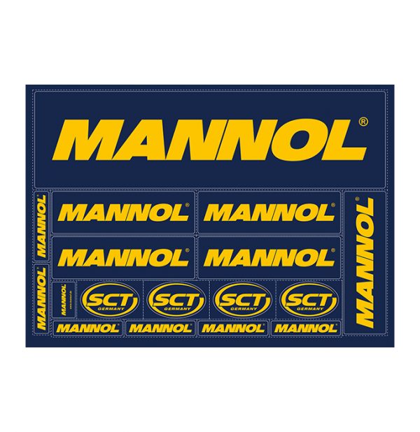 MANNOL Sticker Set 1612 – Mannol GCC